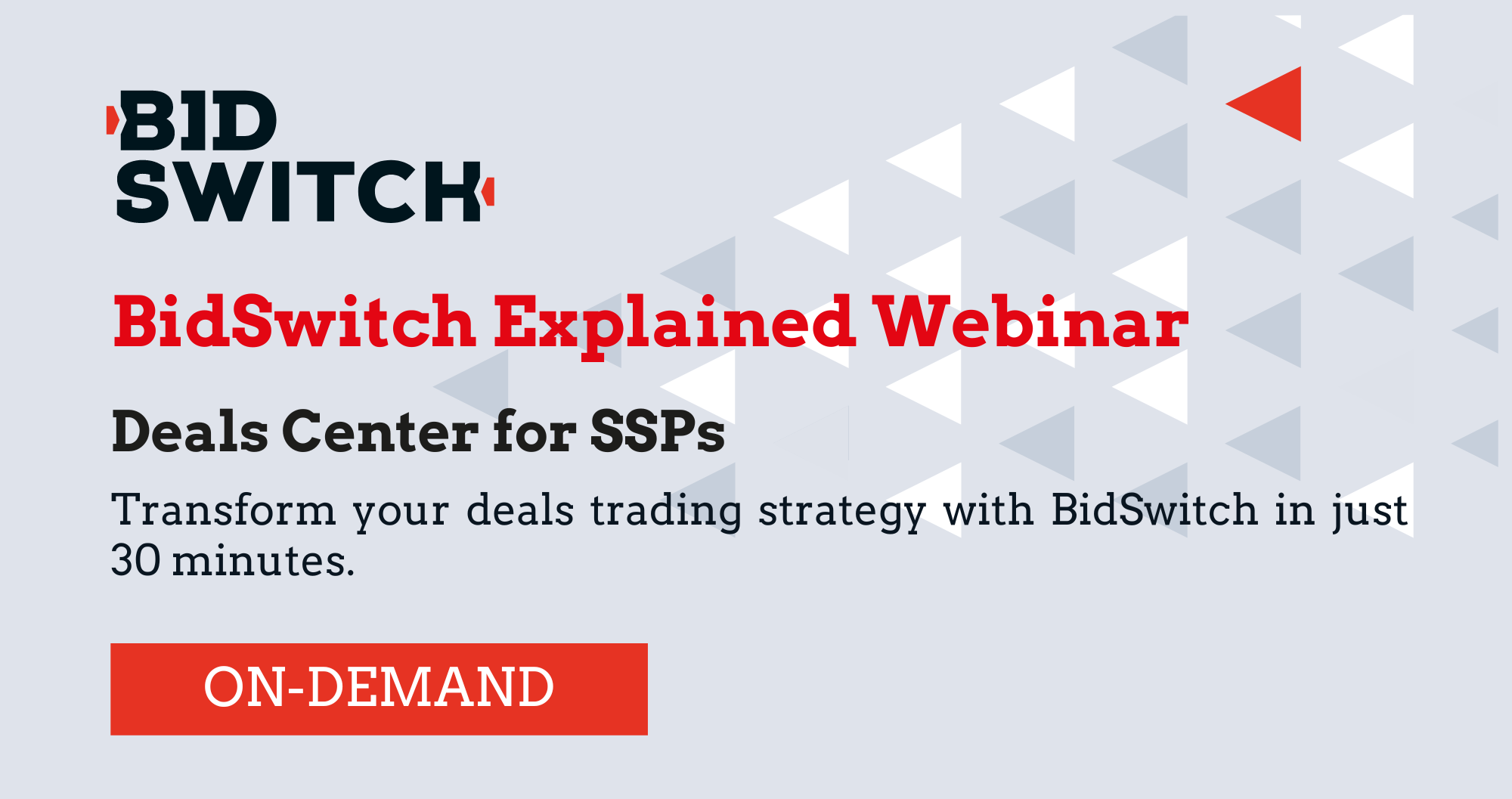 WEBINAR: Deals Center for SSPs
